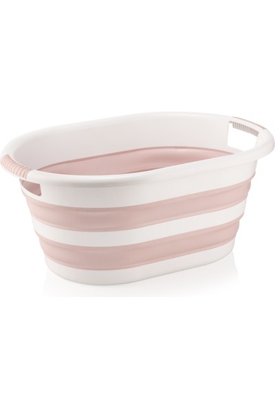 Hobby Life Katlanabilir Çamaşır Sepeti (38LT.) Pembe Hobby Life Katlanabilir Çamaşır Sepeti (38LT.) Pembe