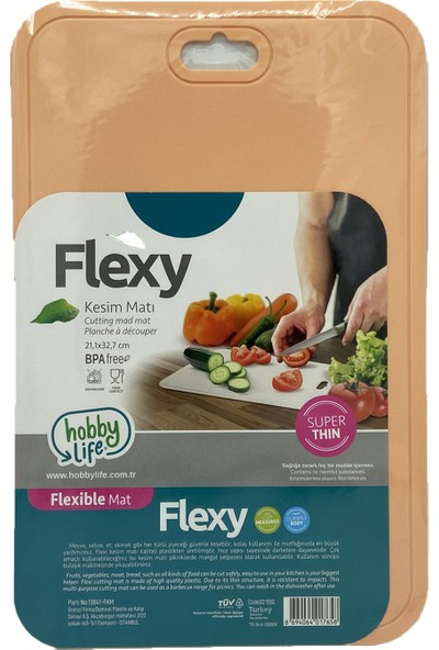 Hobby Life Flexy Kesme Tahtası Matı Turuncu Hobby Life Flexy Kesme Tahtası Matı Turuncu