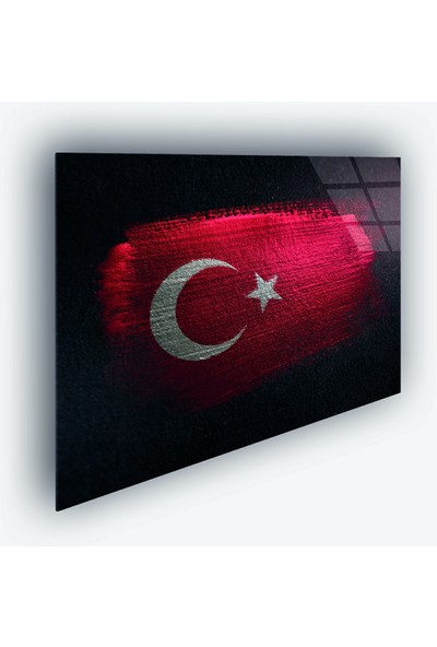 Deryalar Tablo Şanlı Türk Bayrağı Temperli Cam Tablo Özel Üretim Deryalar Tablo Şanlı Türk Bayrağı Temperli Cam Tablo Özel Üretim