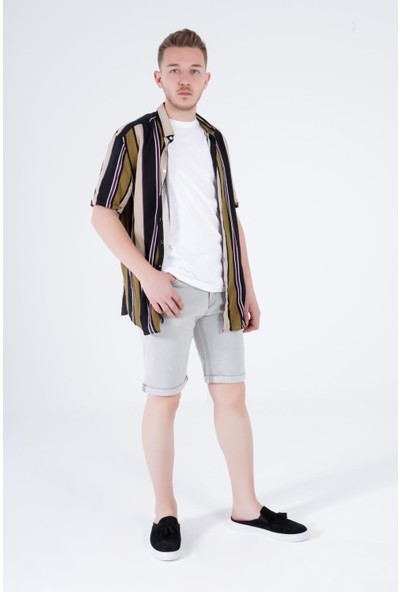 CZ London Deri Erkek Terlik Püsküllü Önü Kapalı Rahat Casual