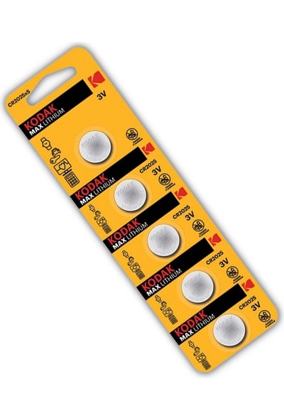 Kodak Pil Cr 2025 Baskül Pili Tartı Pili Terazi Bios Para Pili Kumanda Pili 1 Paket 5 Li Kodak Pil Cr 2025 Baskül Pili Tartı Pili Terazi Bios Para Pili Kumanda Pili 1 Paket 5 Li