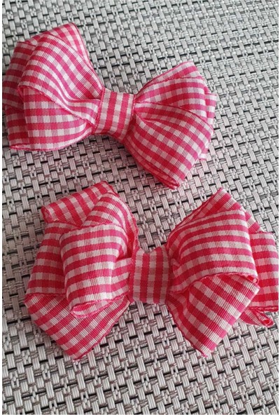 Sermin Şahinkaya Butikalben Ekose 2'li Çocuk Saç Tokası Sermin Şahinkaya Butikalben Ekose 2'li Çocuk Saç Tokası