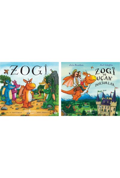 Julia Donaldson 2 Kitaplık Set: Zogi - Zogi ve Uçan Doktorlar