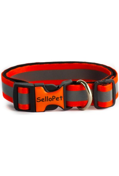 SelloPet Reflektörlü/yansıtıcılı Köpek Boyun Tasması