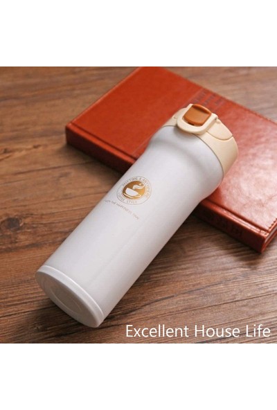 Excellent House Life Filtreli Çift Katmanlı Paslanmaz Çelik 500 ml Termos Bardak Mug Araç Kahve Çay El Termosu Excellent House Life Filtreli Çift Katmanlı Paslanmaz Çelik 500 ml Termos Bardak Mug Araç Kahve Çay El Termosu