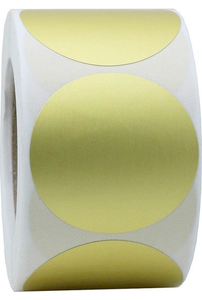 Charge Boş Yuvarlak Altın Çıkartmalar Altın 1 Adet Charge Boş Yuvarlak Altın Çıkartmalar Altın 1 Adet