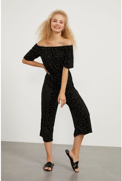 Armalife Madonna Yaka Çizgili Kaşkorse Tulum Armalife Madonna Yaka Çizgili Kaşkorse Tulum