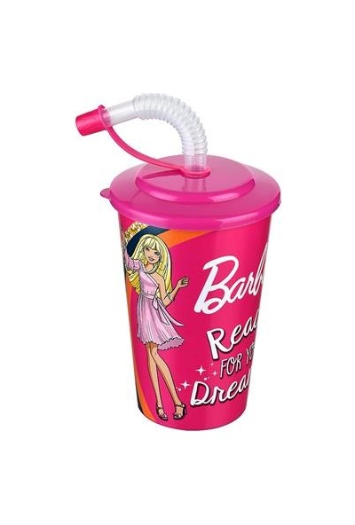 Yenihomecare 6 Adet Barbie Lisanslı Pipetli Çocuk Bardağı 714461 Yenihomecare 6 Adet Barbie Lisanslı Pipetli Çocuk Bardağı 714461
