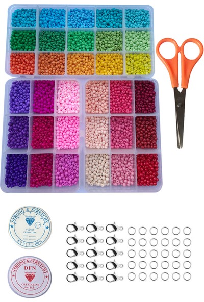 Unique Hobby 3 Kutulu Kum Boncuk ile Takı Yaratma Seti Kendi Tasarımını Kendin Yap Unique Hobby 3 Kutulu Kum Boncuk ile Takı Yaratma Seti Kendi Tasarımını Kendin Yap