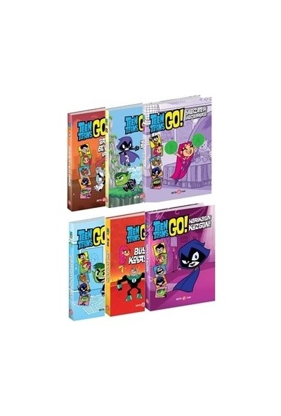 Dc Comics: Teen Titans Go! Macera Seti 6 Kitap (Ciltli) - J.e. Bright Dc Comics: Teen Titans Go! Macera Seti 6 Kitap (Ciltli) - J.e. Bright