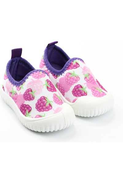 Gezer Yazlık Keten Kız Bebe Ayakkabı