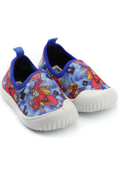 Gezer Yazlık Keten Braveman Erkek Bebe Ayakkabı