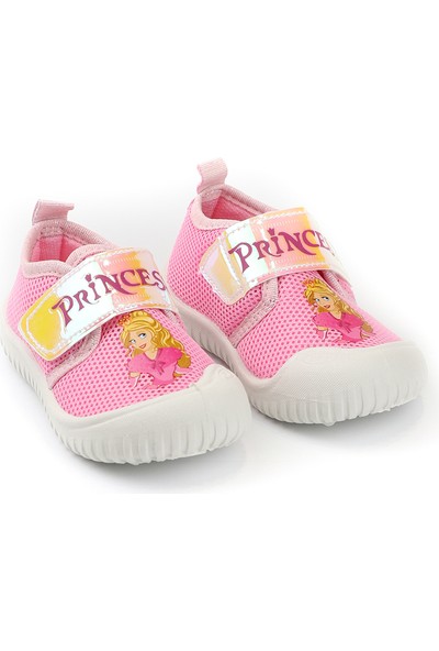 Gezer Yazlık Princess Keten Kız Bebe Ayakkabı