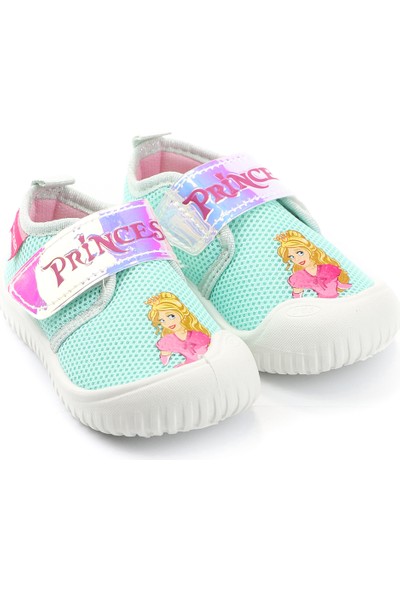 Gezer Yazlık Princess Keten Kız Bebe Ayakkabı