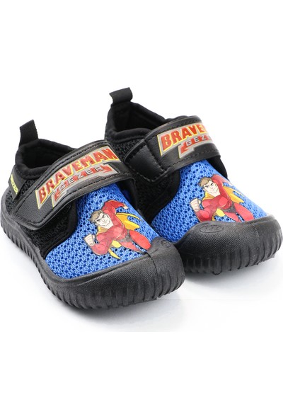 Gezer Yazlık Keten Braveman Erkek Bebe Ayakkabı