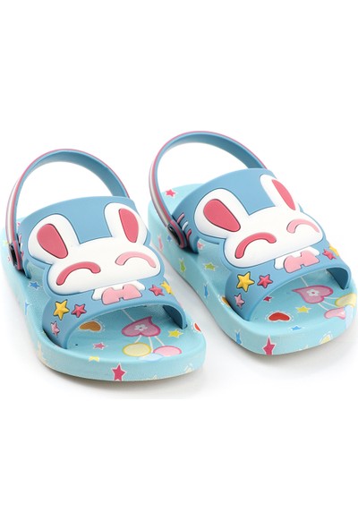 Gezer Yazlık Kaydırmaz Taban Islak Zemin Kız Çocuk Terlik-Sandalet Gezer Yazlık Kaydırmaz Taban Islak Zemin Kız Çocuk Terlik-Sandalet