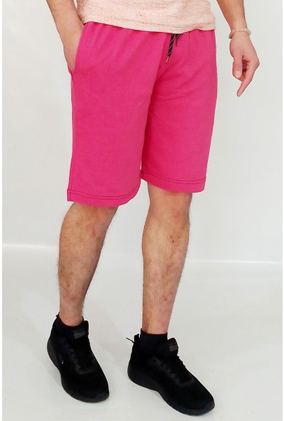 Winget Star Fuşya Pamuklu Şort