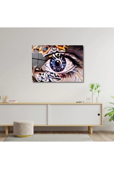 Art of Wall Artofwalldesign ''magic Eye2'' Cam Tablo Uv