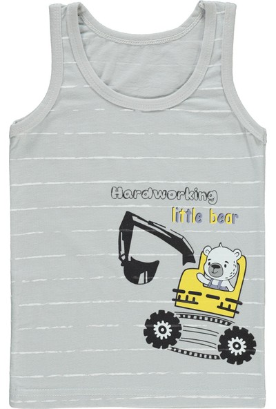 Donella Erkek Çocuk Atlet 2-6 Yaş Karmelanj