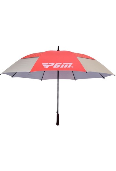 Pgm 53 Inç Golf Güneş Koruma Otomatik Şemsiye Kırmızı (Yurt Dışından)