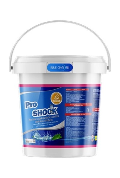Blue Garden Klor Koku Ve Yağ Giderici Klorsuz Aktif Oksijen Pro Shock 1kg