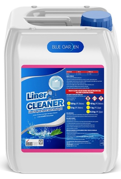 Blue Garden Havuz Içi Kaplama Liner ve Sert Yüzey Temizleyici Liner Cleaner 1kg