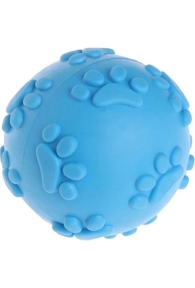 Keyfi Sepet Pati Desenli Küçük Boy Köpek Isırma Topu Oyuncağı 5 cm Keyfi Sepet Pati Desenli Küçük Boy Köpek Isırma Topu Oyuncağı 5 cm