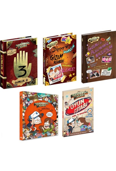 Disney Esrarengiz Kasaba Eğlence Seti 5 Kitap - Jeffrey Rowe Disney Esrarengiz Kasaba Eğlence Seti 5 Kitap - Jeffrey Rowe