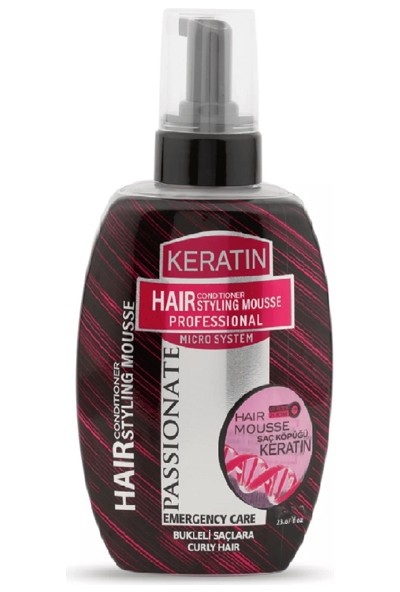 Imaj Saç Köpüğü Keratin Bukleli Saçlar 400 ml
