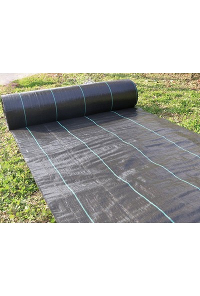File Ambalaj Sera Taban Örtüsü - Jüt Taban Örtüsü - Siyah - 3 Metre Enli