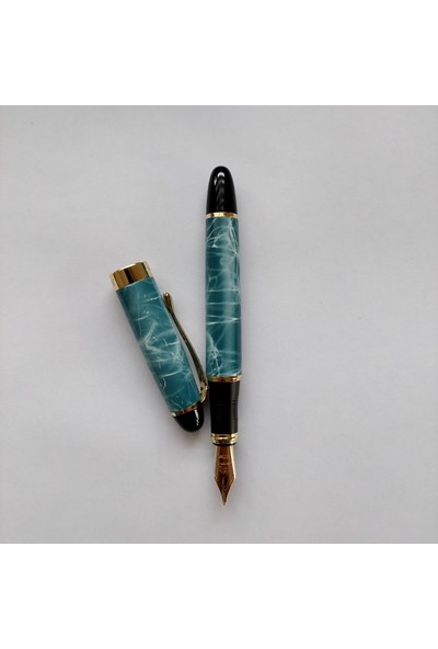 Jinhao X450 Mavi Bilye Dolma Kalem Imza Kalemi Jinhao X450 Mavi Bilye Dolma Kalem Imza Kalemi