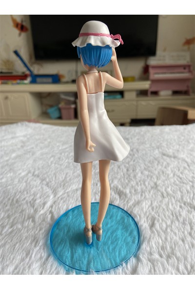 Re:zero Kara Hajimeru Isekai Seikatsu Rem Ram Emilia Anime Figür 17 cm