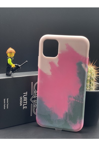 Turtle Dizayn Apple iPhone 11 Elit Lansman - Darbe Emici Lüks Kılıf