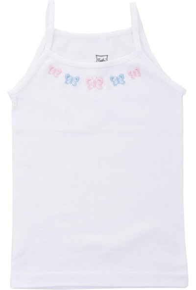 Tutku Kız Çocuk Ip Askılı Atlet 6' Lı %100 Pamuk Tutku Kız Çocuk Ip Askılı Atlet 6' Lı %100 Pamuk