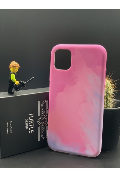 Turtle Dizayn Apple iPhone 11 Elit Lansman - Darbe Emici Lüks Kılıf