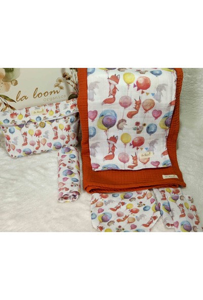 Bambino Organik Pamuk Müslin LoomSet