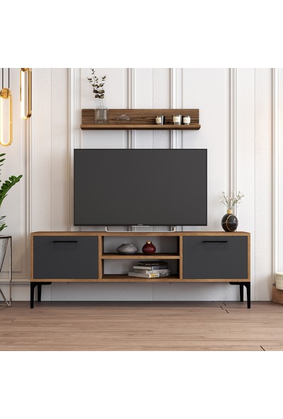 Variant Riga Tv Ünitesi - Ceviz / Antrasit