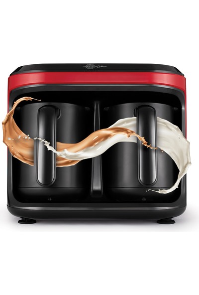 Karaca Hatır Hüps Düet Türk Kahve Makinesi Kırmızı