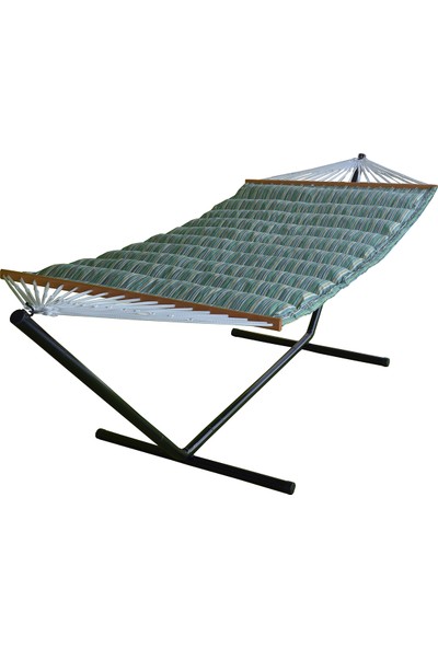 Altınoluk Hamak Altınoluk Dolgulu Kumaş Hamak Çift Kişilik Set Metal Ayaklı Altınoluk Hamak Altınoluk Dolgulu Kumaş Hamak Çift Kişilik Set Metal Ayaklı