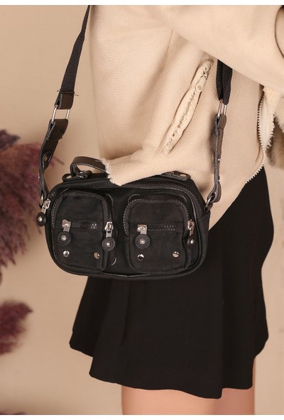 Toi Siyah Cilt Çanta