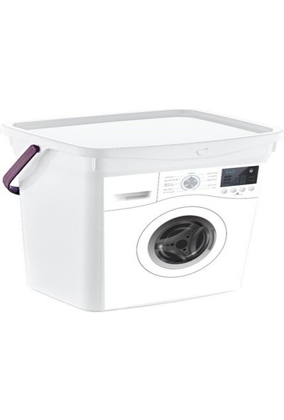 Karenda Hobby Life Makine Desenli Deterjan Kutusu 10LT Karenda Hobby Life Makine Desenli Deterjan Kutusu 10LT