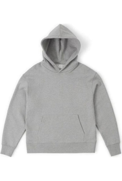 Shaco Design Gri Kapüşonlu Sweatshirt Shaco Design Gri Kapüşonlu Sweatshirt