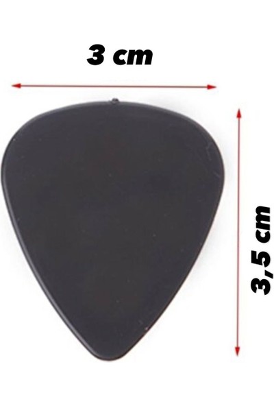 Segah Müzik Siyah Gitar Pena - Sert Pena 3,5cm Segah Müzik Siyah Gitar Pena - Sert Pena 3,5cm