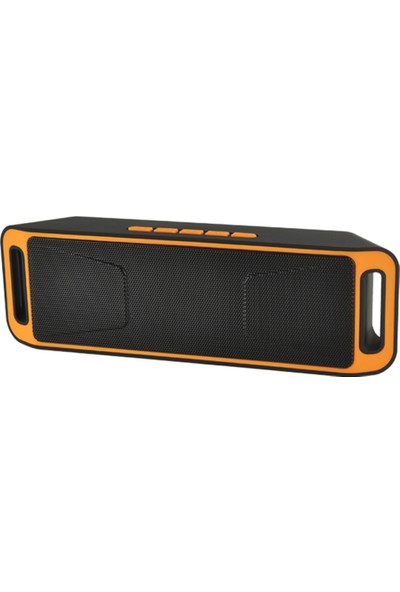 Szykd SC208 Çok Fonksiyonlu Kart Müzik Oynatma Bluetooth Hoparlör Turuncu (Yurt Dışından) Szykd SC208 Çok Fonksiyonlu Kart Müzik Oynatma Bluetooth Hoparlör Turuncu (Yurt Dışından)