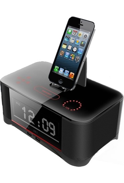 Szykd A8 Şarj Baz Ses Nfc Bluetooth Hoparlör Çalar Saat Şartname: Abd Plug Siyah (Yurt Dışından) Szykd A8 Şarj Baz Ses Nfc Bluetooth Hoparlör Çalar Saat Şartname: Abd Plug Siyah (Yurt Dışından)
