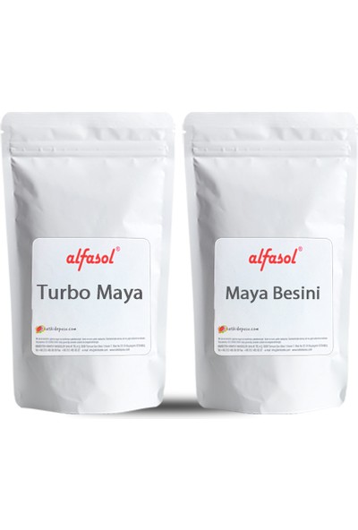 Alfasol Turbo 100 Maya 100 GR + Maya Besini 100 GR
