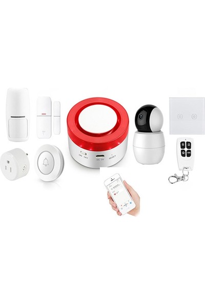 Generic Dy-H1 Ağ Geçidi + Uyarı Sinyali Bağlantısı Wifi Alarm Sistemi (Yurt Dışından) Generic Dy-H1 Ağ Geçidi + Uyarı Sinyali Bağlantısı Wifi Alarm Sistemi (Yurt Dışından)