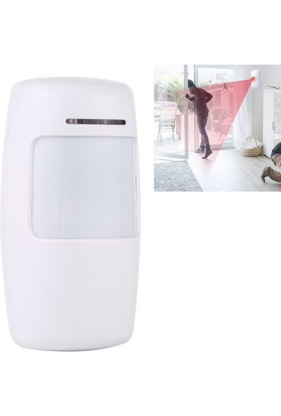 Generic 433 Mhz Geniş Açı Kablosuz Pır Dedektörü (Yurt Dışından)
