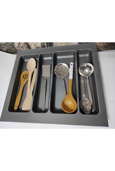 ALMITAL Büyük Boy Plastik Kepçelik-Kaşıklık ALMITAL Büyük Boy Plastik Kepçelik-Kaşıklık