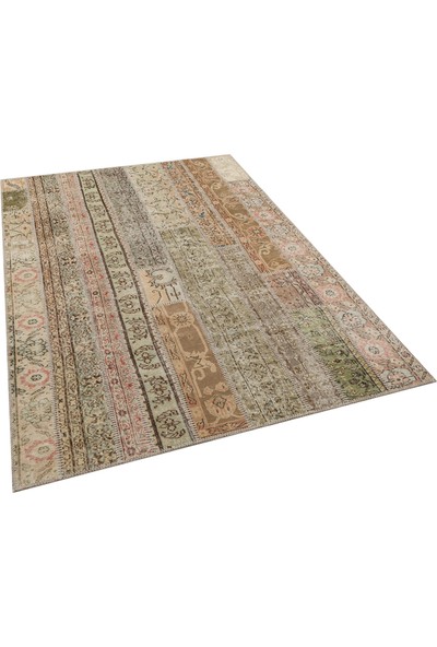 Sempati Halı Eskitme El Dokuma Patchwork Halı 160 x 230 cm 6025 Sempati Halı Eskitme El Dokuma Patchwork Halı 160 x 230 cm 6025